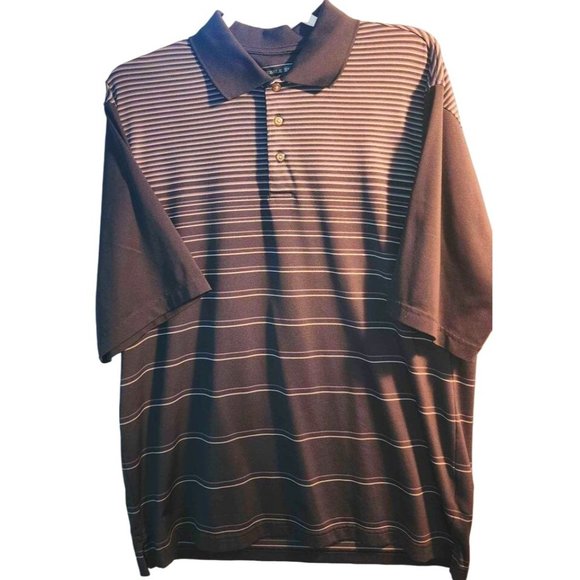 Pebble Beach | Shirts | Pebble Beach Mens Large Short Sleeve Drifit ...